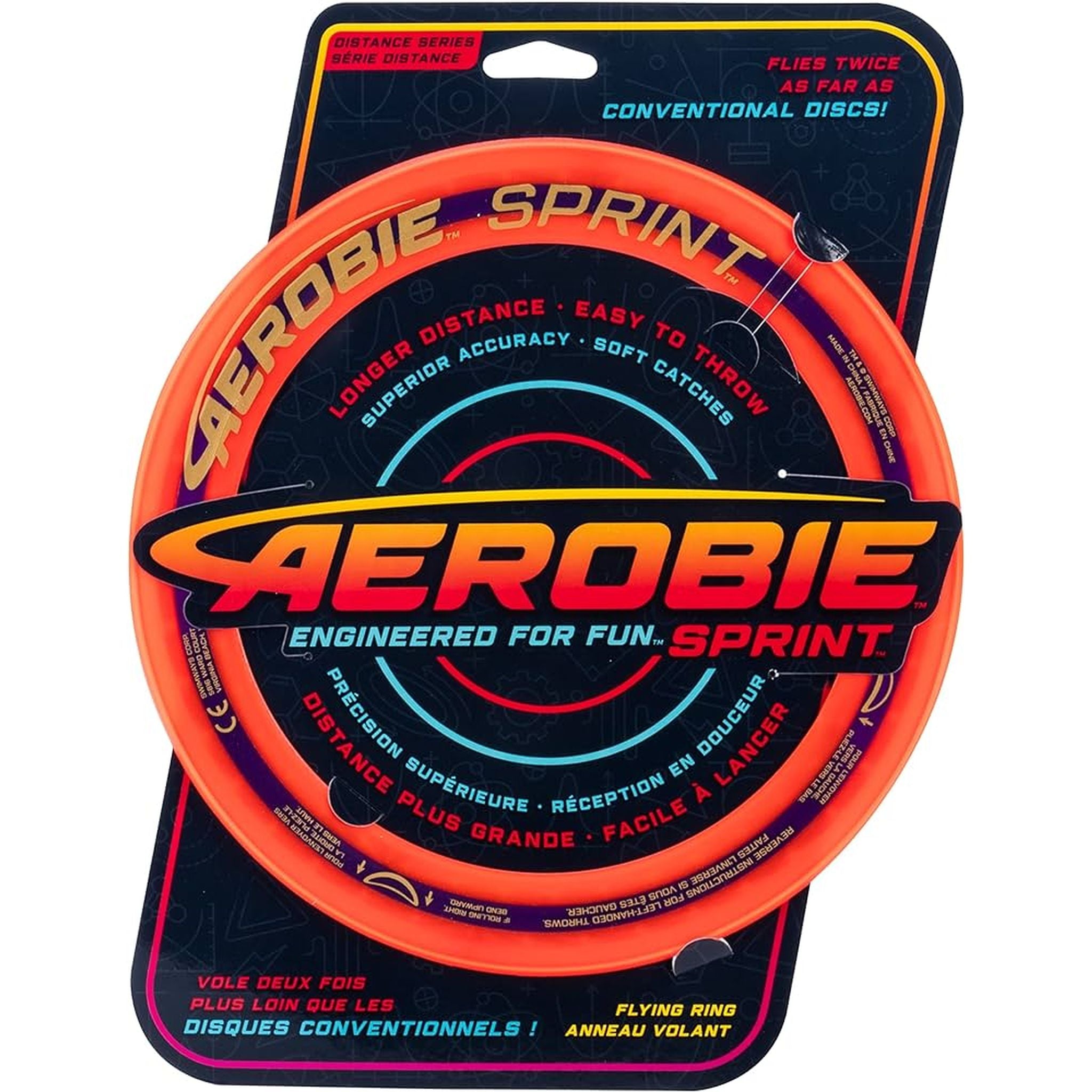 Aerobie 10-Inch Sprint Ring - Orange – SportsPower Australia