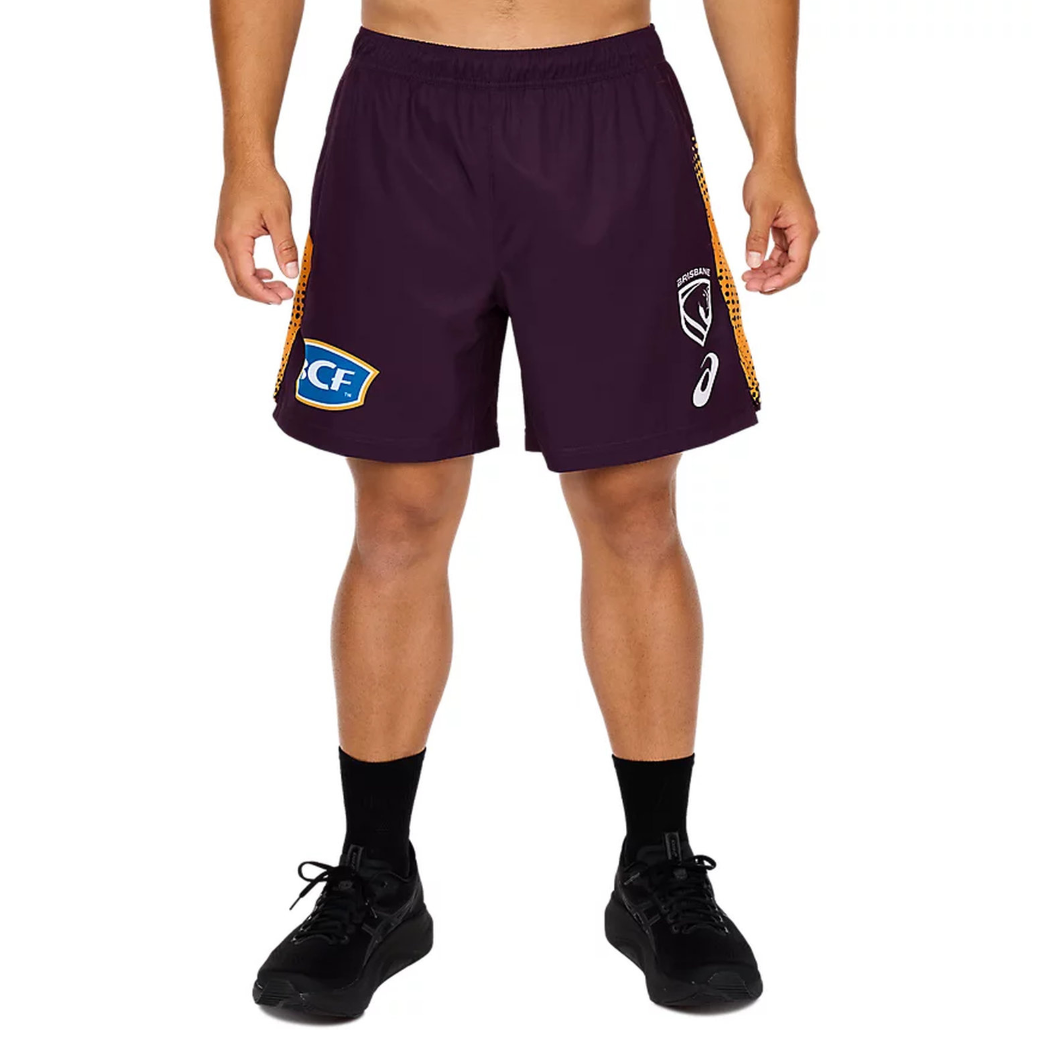 ASICS Brisbane Broncos 2026 Replica Mens Training Shorts – SportsPower ...