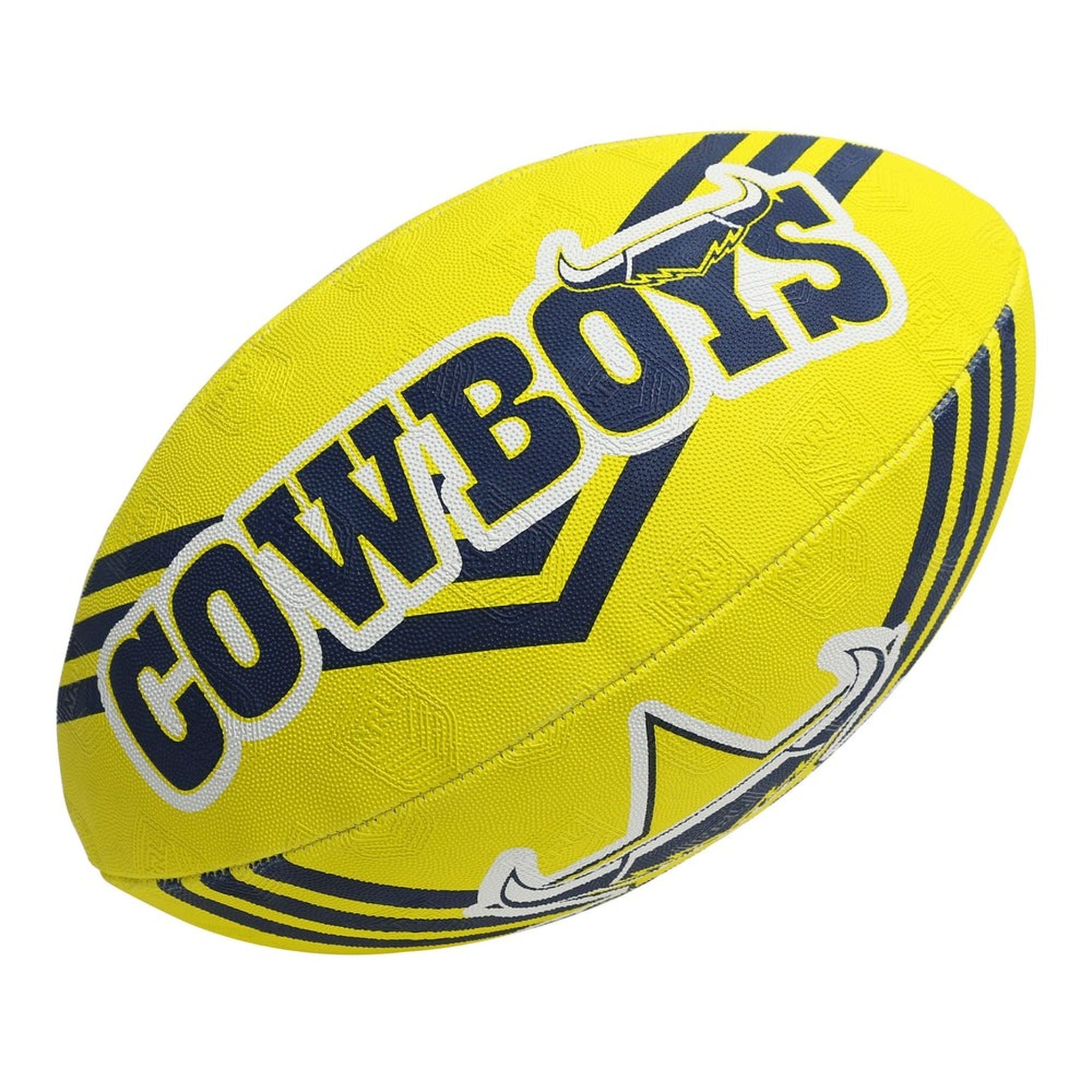 Steeden NRL North Queensland Cowboys Supporter Ball - Size 5 ...