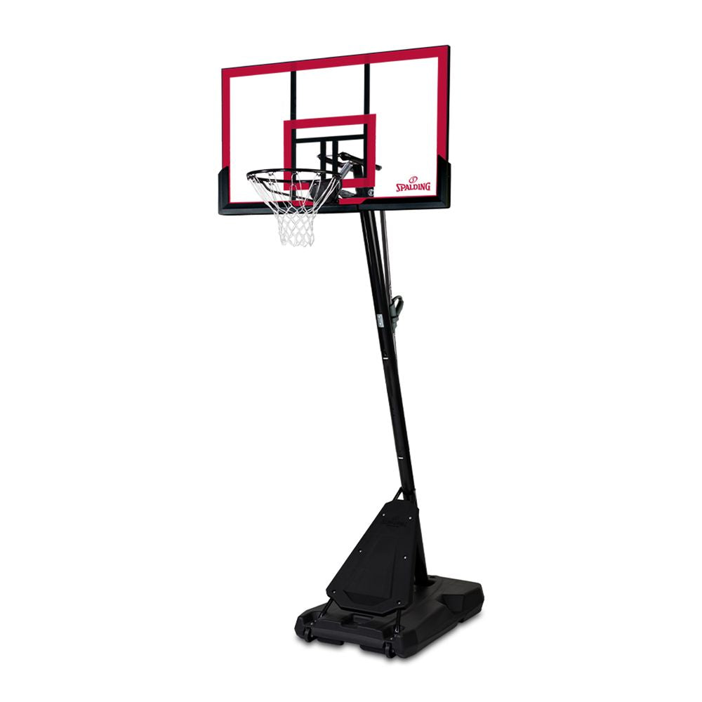 Spalding Portable Basketball System | 54in Acrylic | SportsPower ...