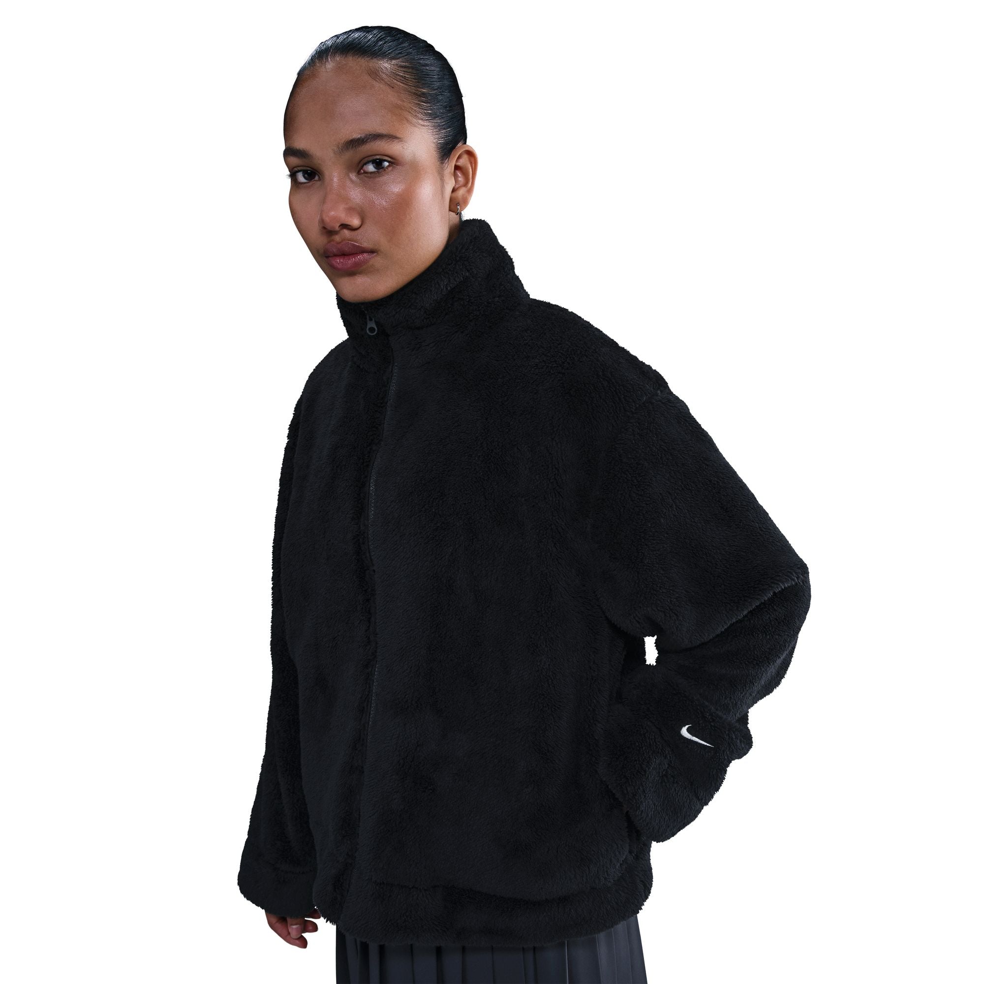 Nike Sportswear Essential High-Pile Womens Fleece Jacket – SportsPower ...
