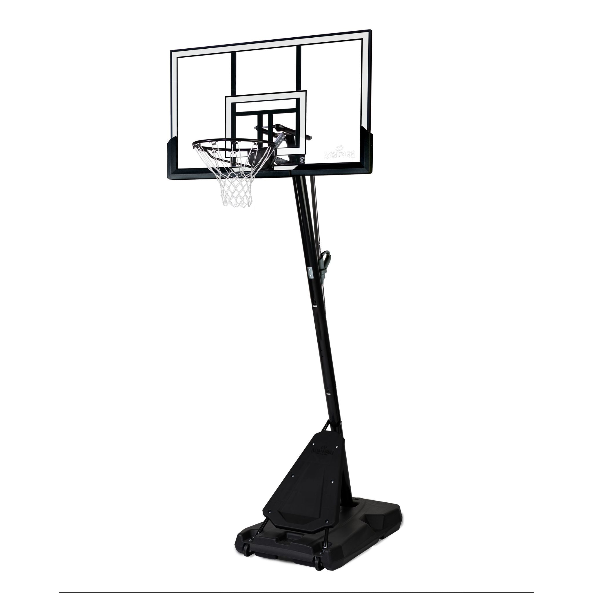 Spalding Portable Basketball System - 52-Inch Acrylic – SportsPower ...
