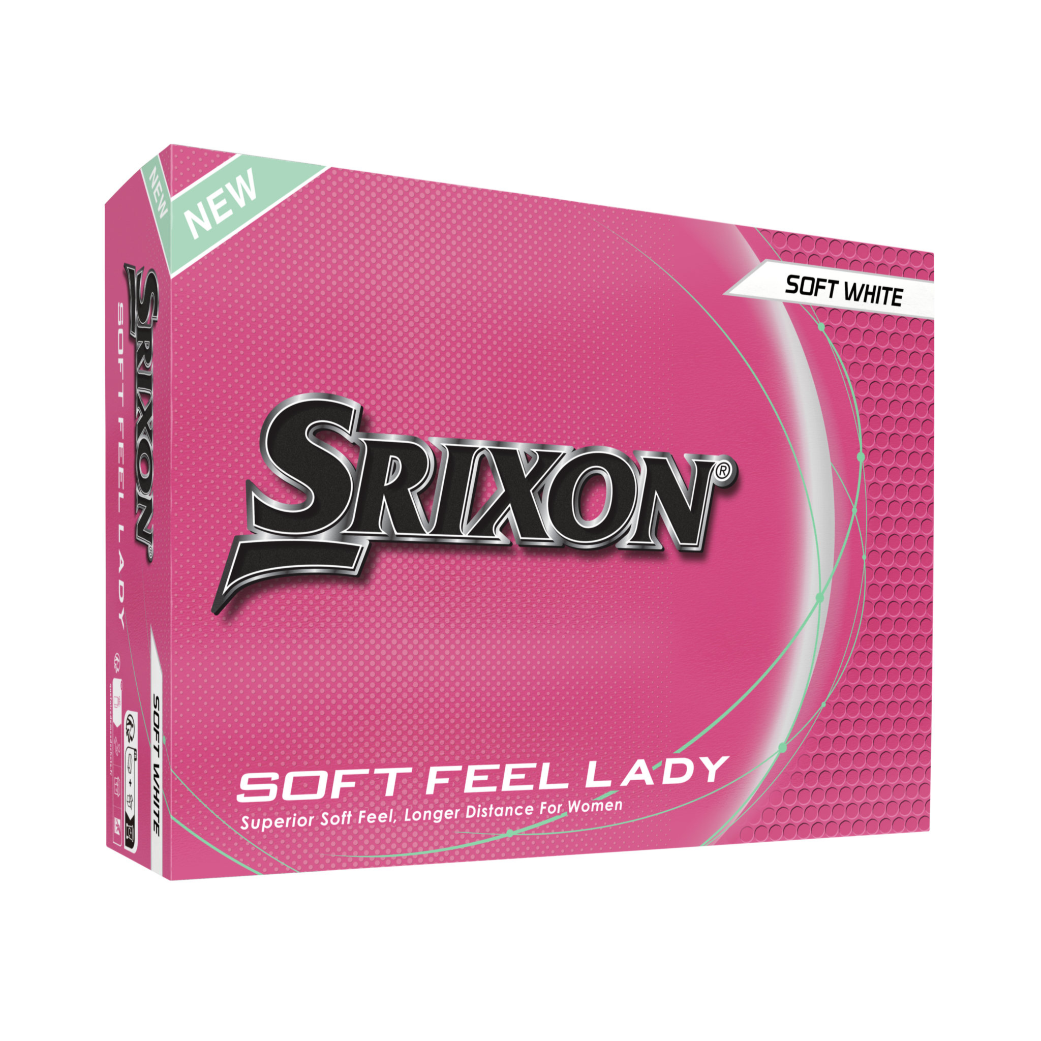 Srixon Soft Feel Lady Golf Balls 12 Pack - Soft White – SportsPower ...